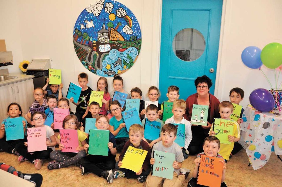 En première année dans la classe de Claire Dion, enseignante à l’école ...